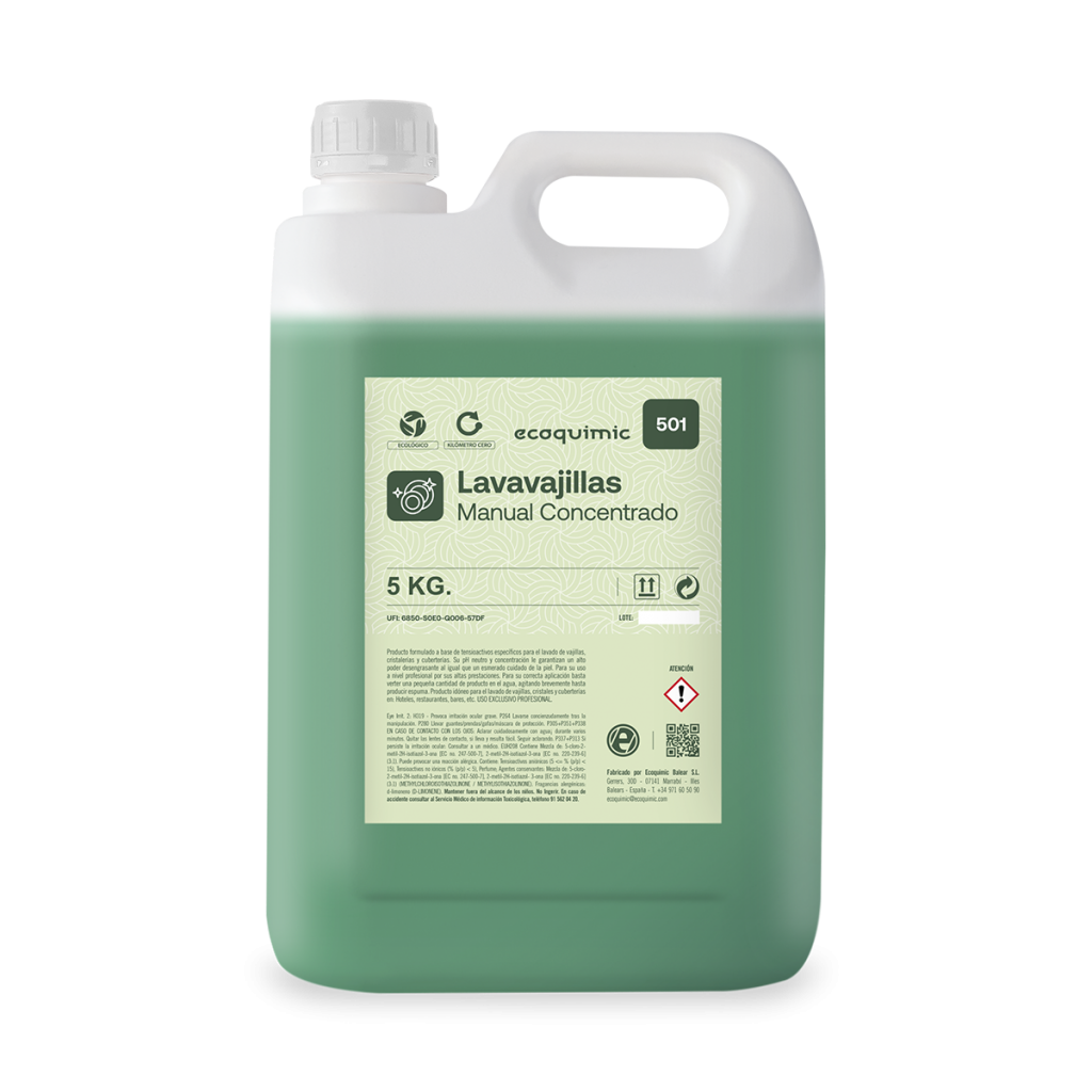 Lavavajillas Manual Súper Concentrado - Ecoquimic